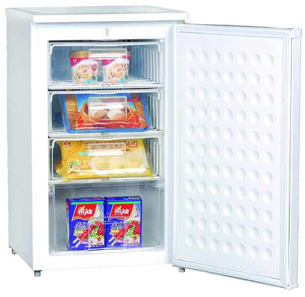 82L Compact Upright Freezer / Under Counter Upright Freezer 4 Drawers